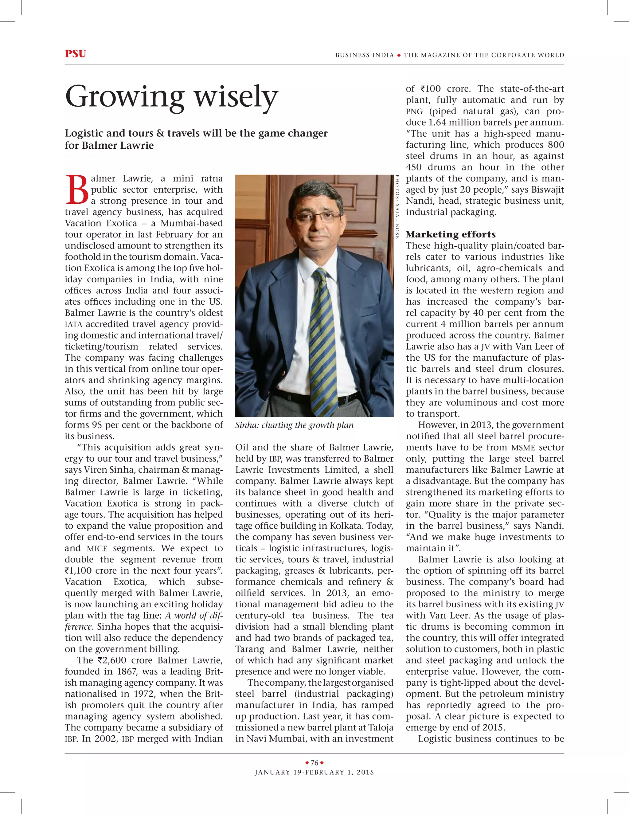 Psu balmer lawrie | PDF