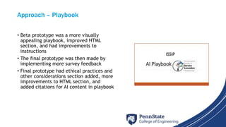PSU 2023 Final Presentation ISSIP_AI_Collab.pptx