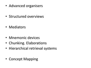 Psu3721 cognitive theories_of_learning | PPTX
