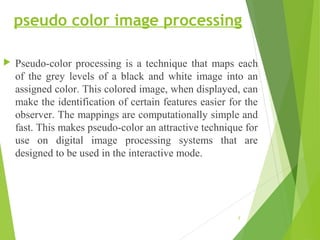 Psudo color | PPT
