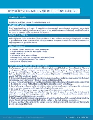 PSU Economics E-learning Guide for Students | PDF
