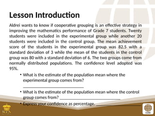 PHILIPPINE STATISTCICS UNIT~2.POWER POINT T SAMPLE | PPT