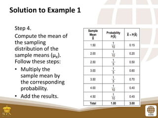 PSUnit_III_Lesson_2_Finding_the_Mean _and_Variance_of_the_Sampling_Distribution_of_Means.pptx