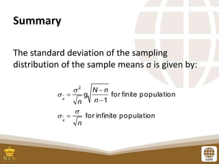 PSUnit_III_Lesson_2_Finding_the_Mean _and_Variance_of_the_Sampling_Distribution_of_Means.pptx