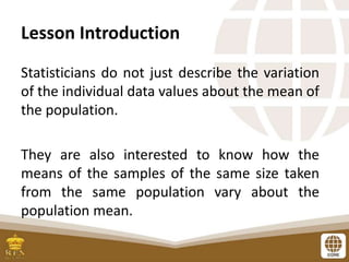 PSUnit_III_Lesson_2_Finding_the_Mean _and_Variance_of_the_Sampling_Distribution_of_Means.pptx