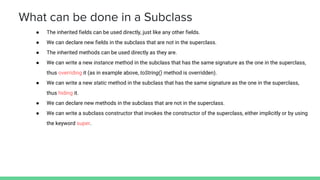 Inheritance and Polymorphism | PPT