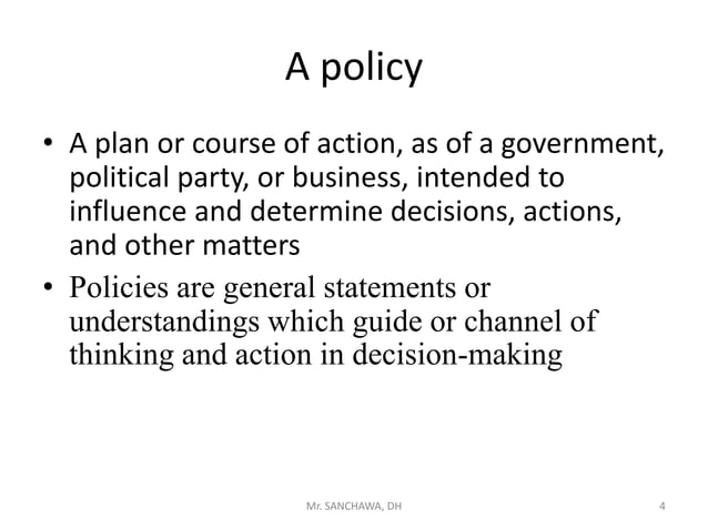 PUBLIC POLICY: AN INTRODUCTION | PPTX | Political Issues & policy | Politics