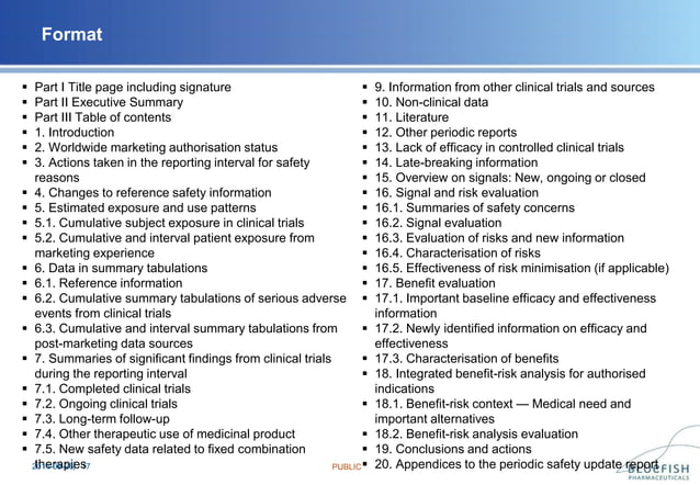 General principles of Periodic Safety Update Reports(PSUR)Psur by Julia ...