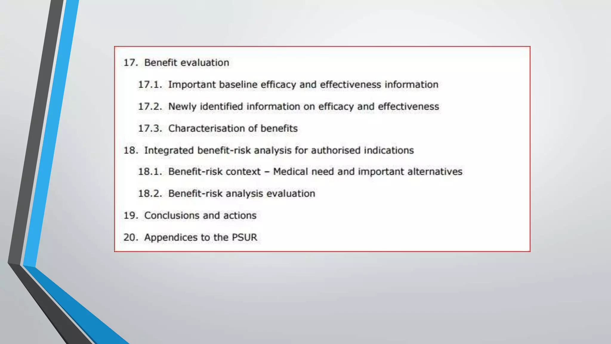 Periodic Safety Update Report (PSUR) | PPTX