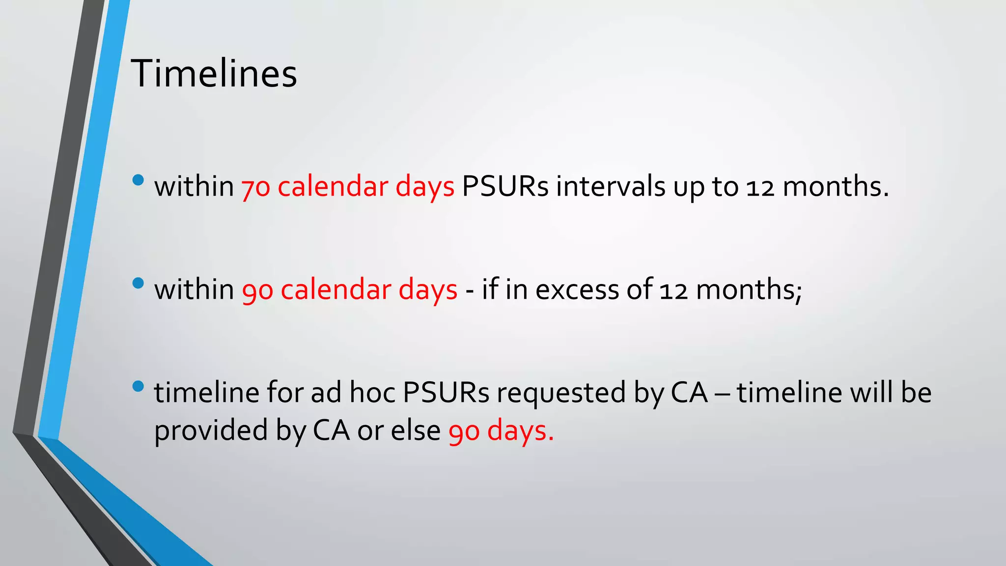 Periodic Safety Update Report (PSUR) | PPTX