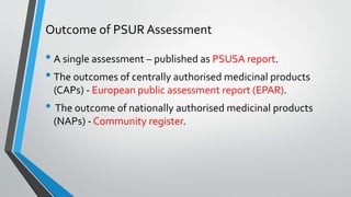 Periodic Safety Update Report (PSUR) | PPTX