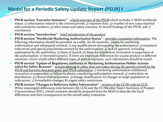 PSUR Requirements | PPTX