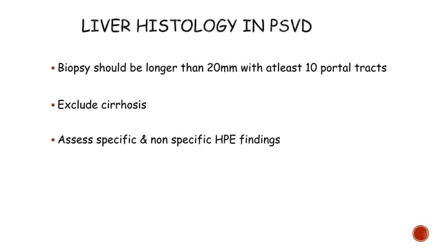 Portosinusoidal Vascular Disease (PSVD) | PPTX | Blood Disorders ...