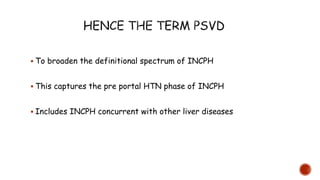 Portosinusoidal Vascular Disease (PSVD) | PPTX