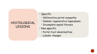 Portosinusoidal Vascular Disease (PSVD) | PPTX