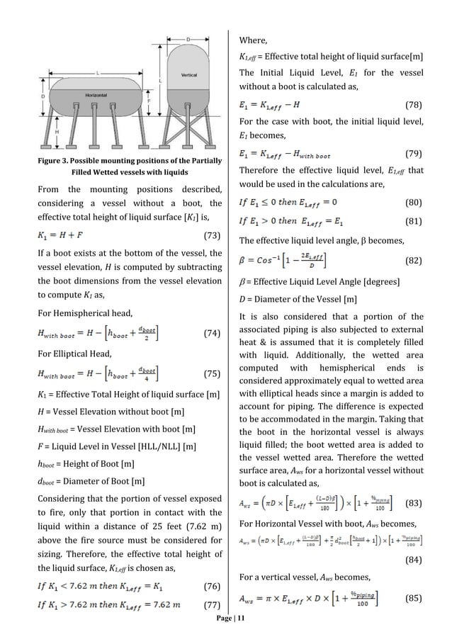 Pressure Safety Valve Sizing - API 520/521/526 | PDF