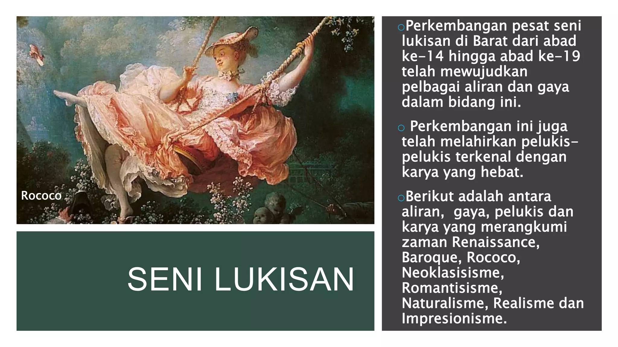 SENI LUKISAN TINGKATAN 4 KSSM | PPTX