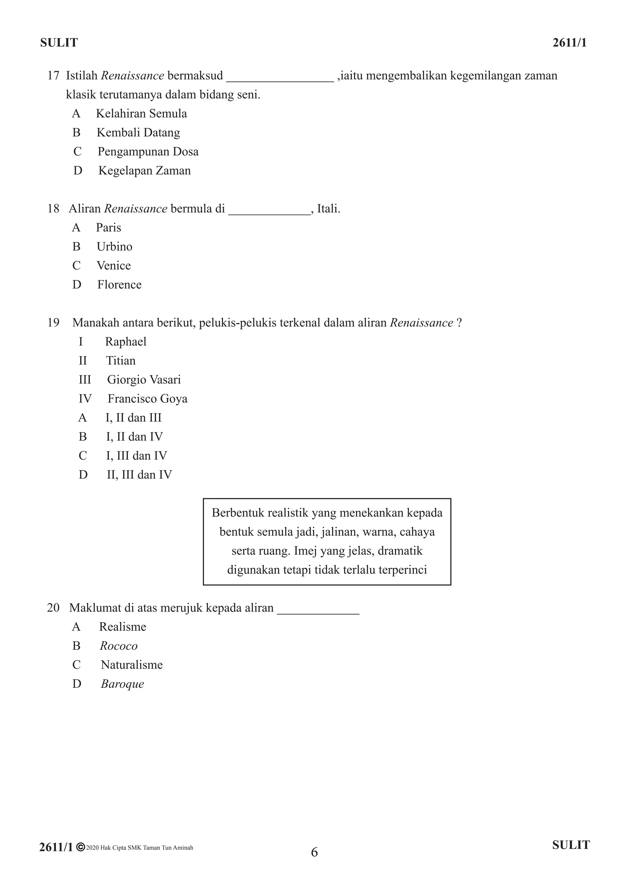 Psv ting 4 kertas 1 akhir tahun 111 | PDF