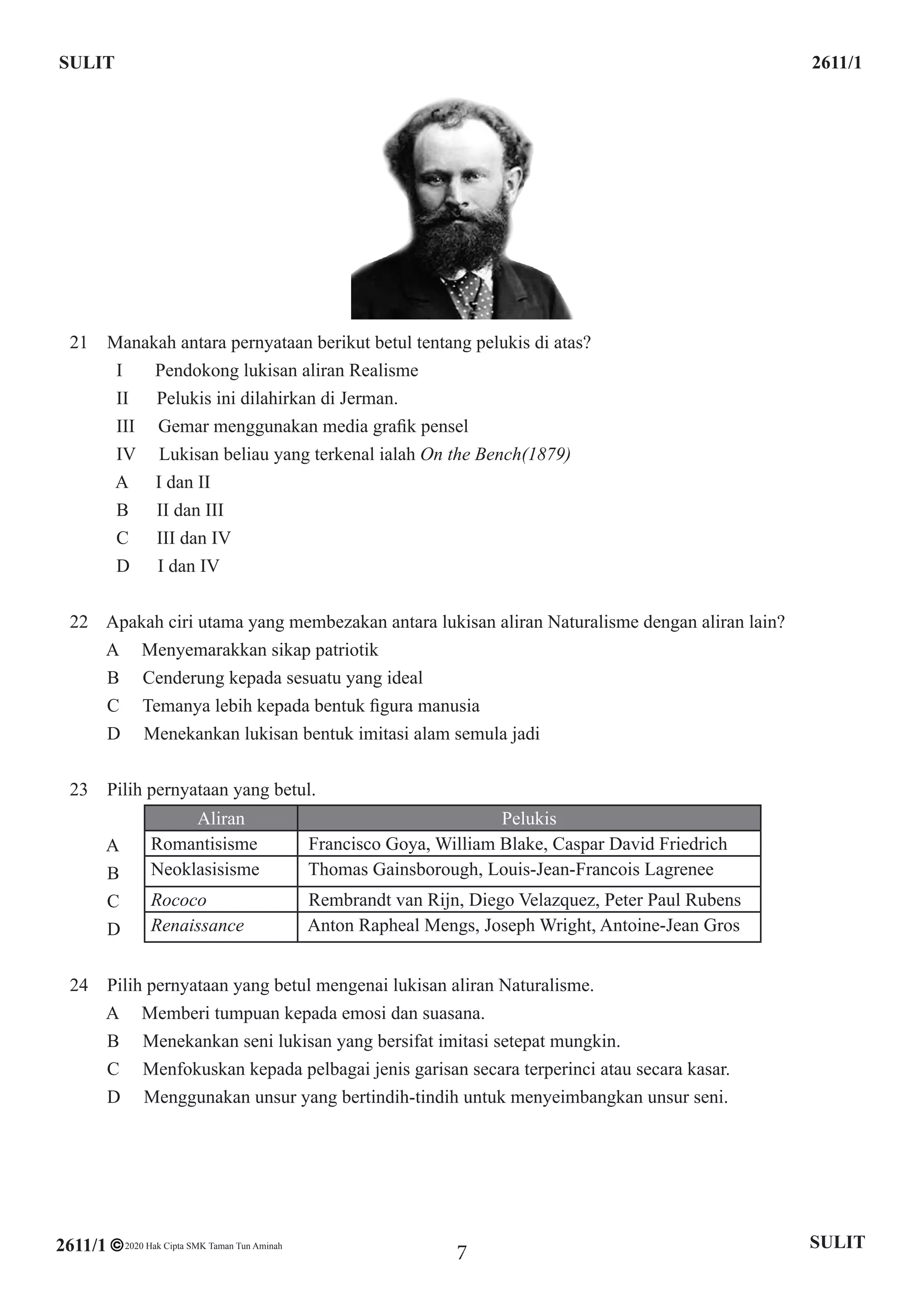Psv ting 4 kertas 1 akhir tahun 111 | PDF
