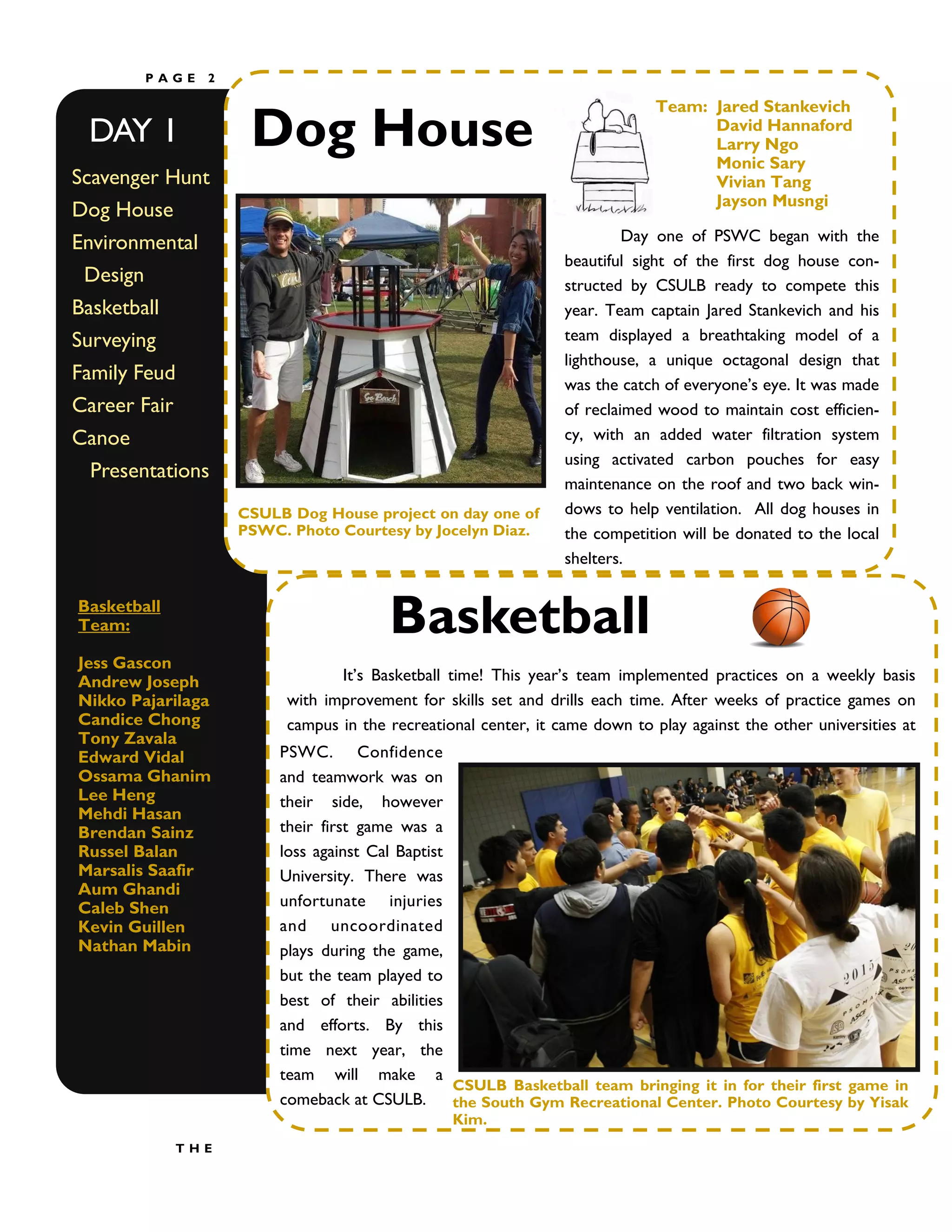 CSULB PSWC newsletter | PDF