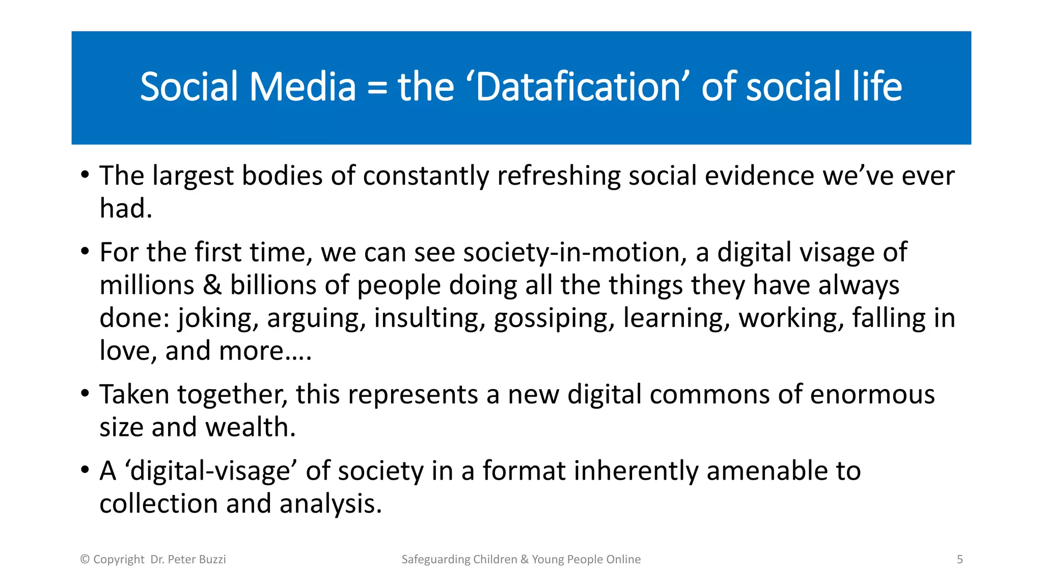 Safeguarding Children & Young People Online | PPT