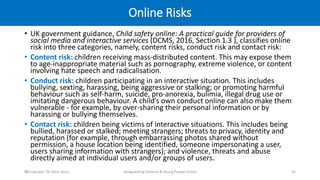 Safeguarding Children & Young People Online | PPT