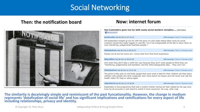 Safeguarding Children & Young People Online | PPT