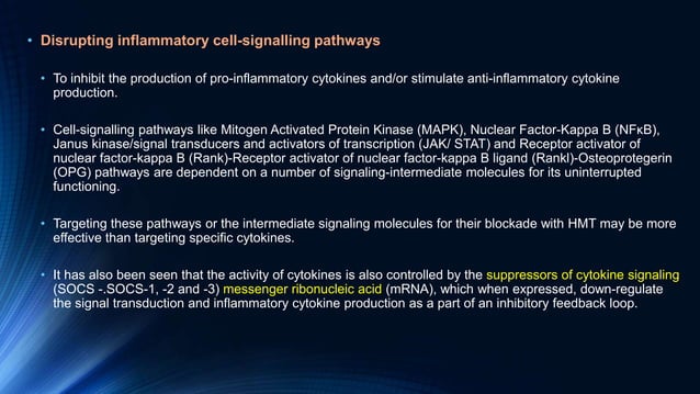Host modulation therapy | PPTX