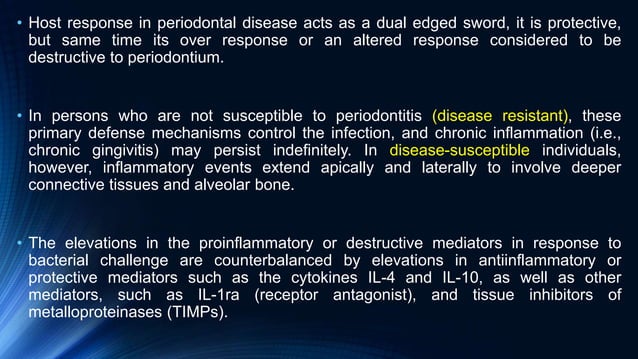 Host modulation therapy | PPTX