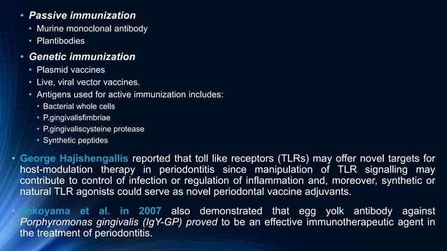 Host modulation therapy | PPTX