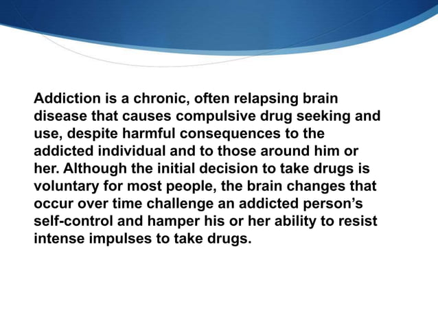 Drug & alcohol addiction | PPT