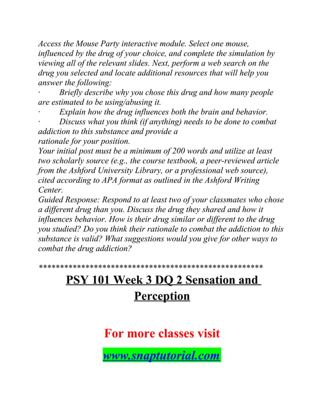 Psy 101 Massive Success / snaptutorial.com