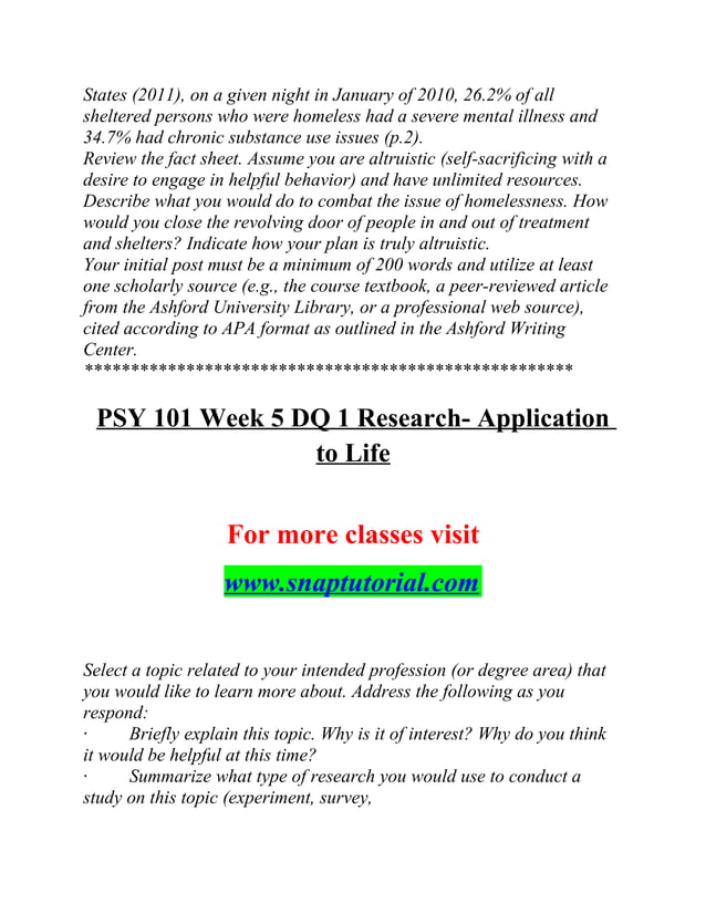 Psy 101 Massive Success / snaptutorial.com