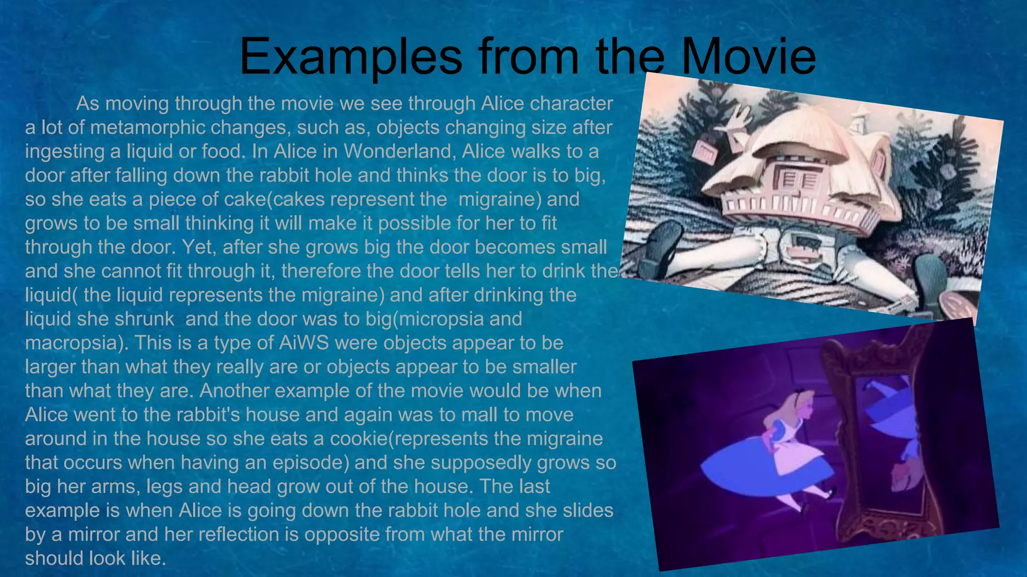 Natalie's Alice in Wonderland Syndrome project | PPTX