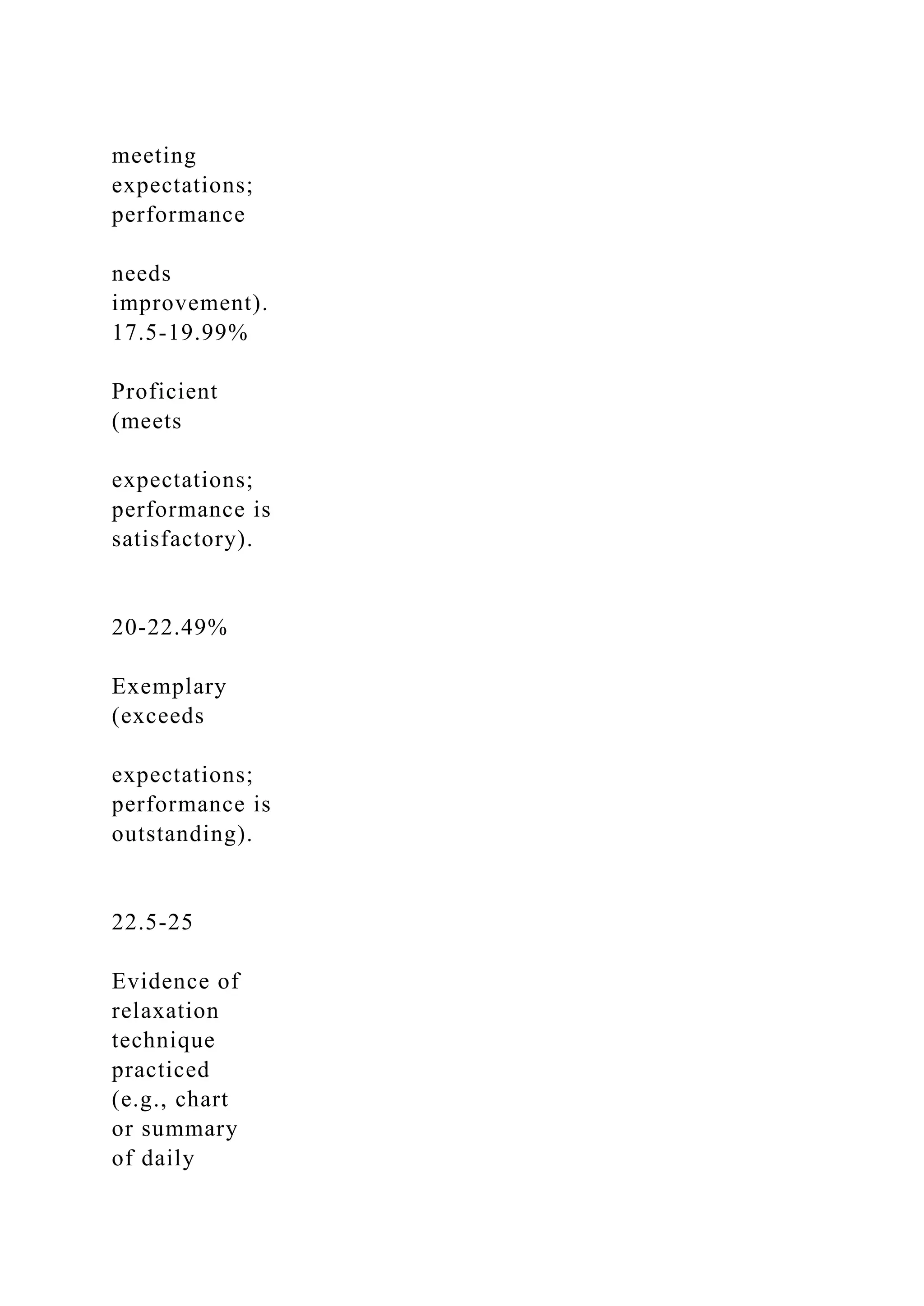 PSY 110HA Stress and Coping Project Guidelines and Rubric .docx ...