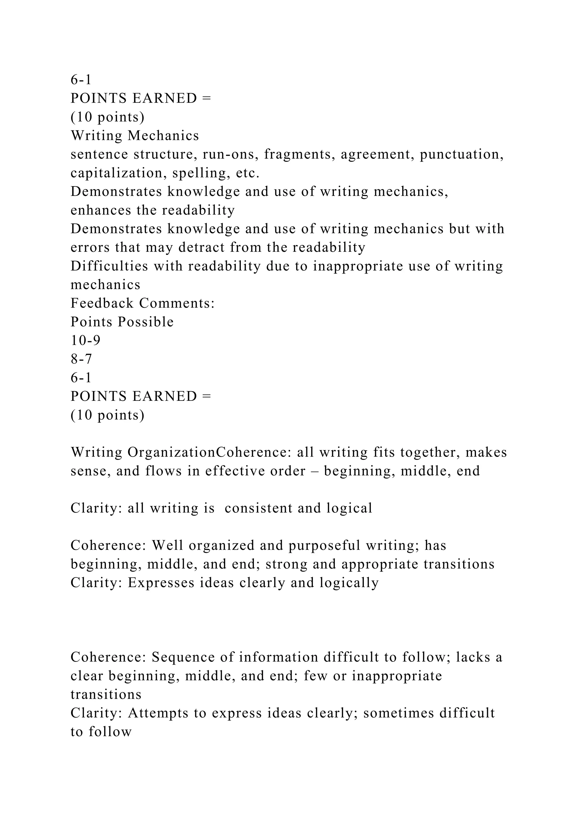 PSY111 Personality Theory Project Rubric – 100 PointsStudent Nam.docx