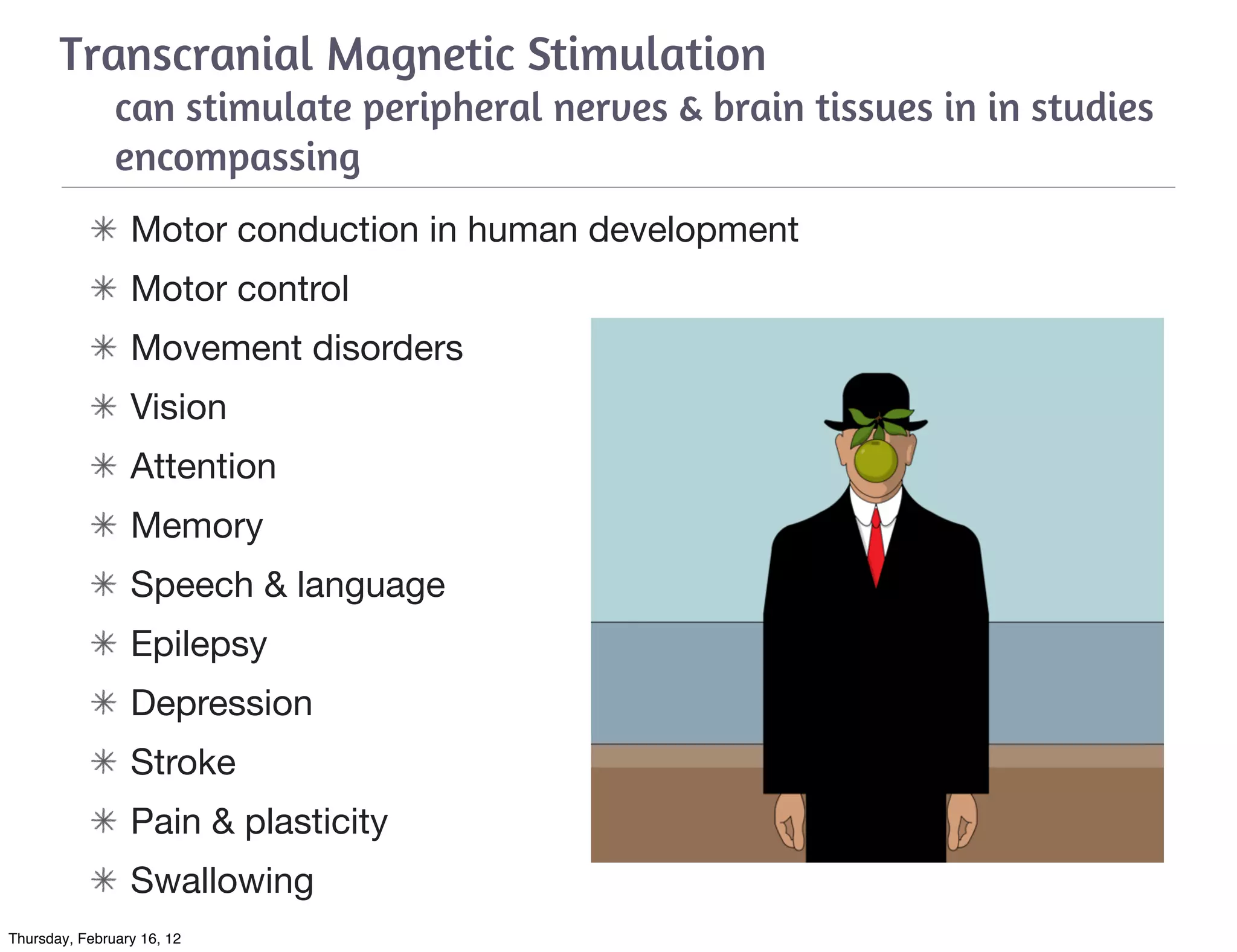 Cognitive Neuropsychology Presentation on TMS | PDF