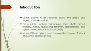 PSY121 forensic psychology.pptx forensic | PPT