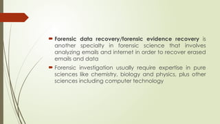 PSY121 forensic psychology.pptx forensic | PPT