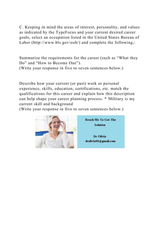 PSY 202 Week FourCareers That Match My Personality Worksheet.docx