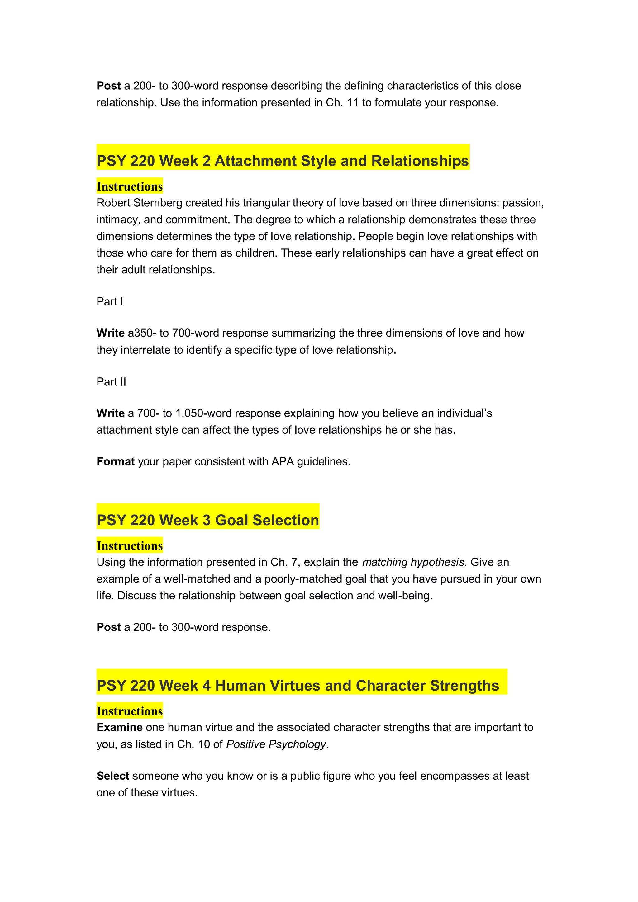 Psy 220 psy220 | PDF