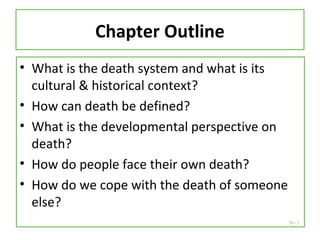 Death, Dying, and Grieving | PPT