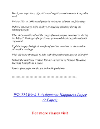 Psy 225 Enhance teaching / snaptutorial.com | Mental Health | Diseases and Conditions