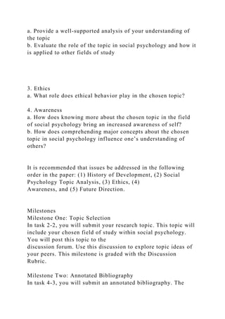 PSY 257 Final Project Guidelines and Grading Guide O.docx