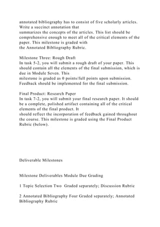 PSY 257 Final Project Guidelines and Grading Guide O.docx