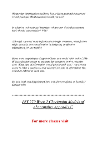 PSY 270 Enhance teaching - snaptutorial.com | PDF