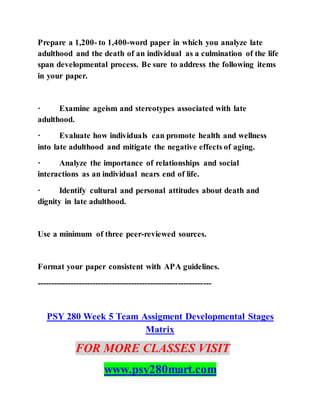 PSY 280 MART Inspiring Innovation--psy280mart.com