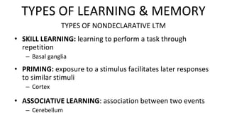 PSY-2 Ch13: Memory & Learning | PPTX
