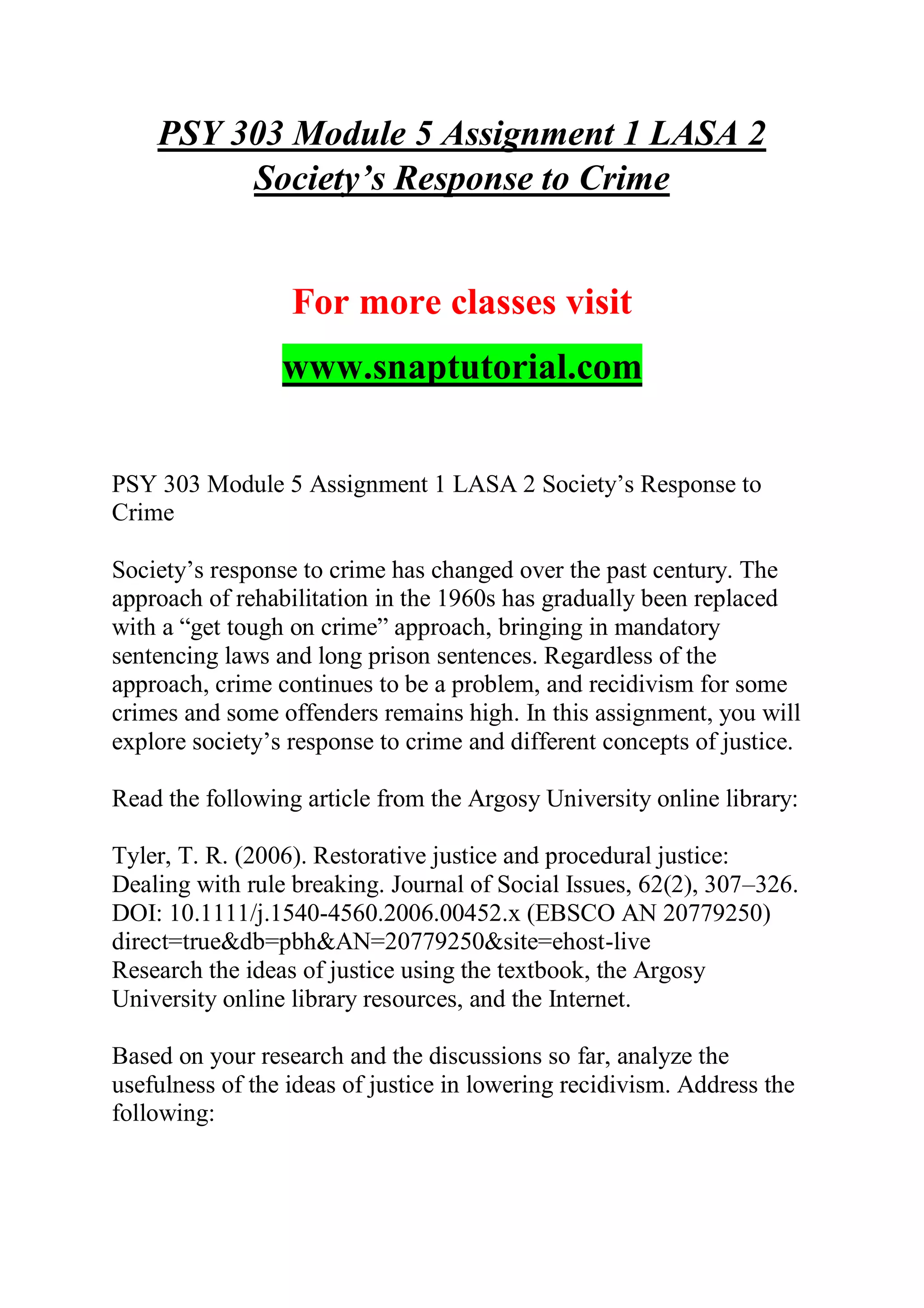 Psy 303 arg Education Organization-snaptutorial.com