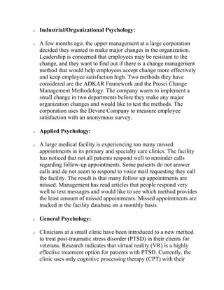 PSY 315 Effective Communication - tutorialrank.com